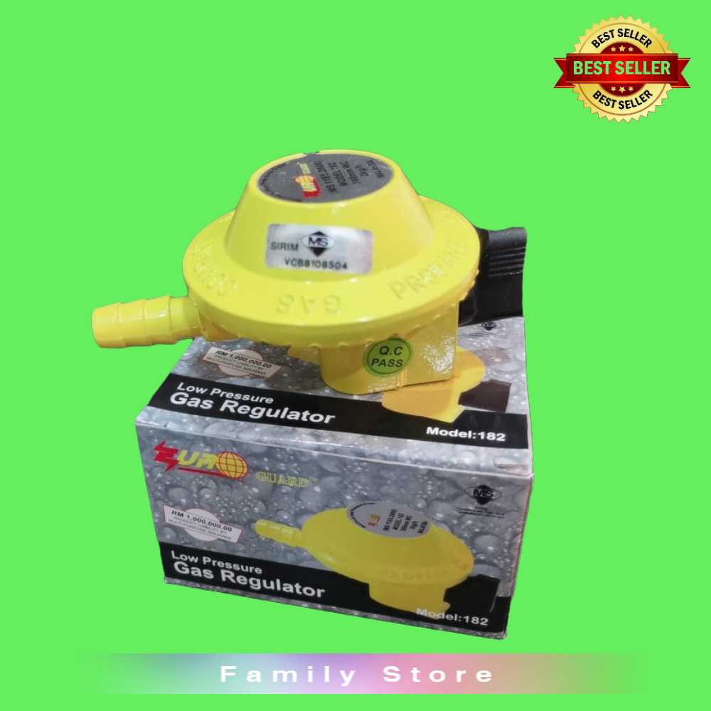 Regulator Low Pressure Gas Cylinder Head Kepala Gas Serbaguna | Shopee ...