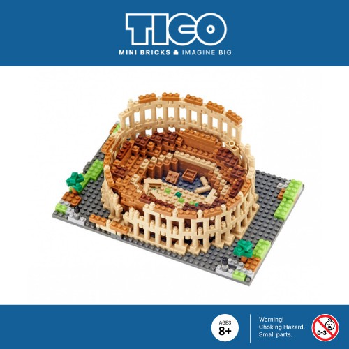 TICO Mini Bricks EUROPE ARCHITECTURE - Colosseum | WORLD ARCHITECTURE ...