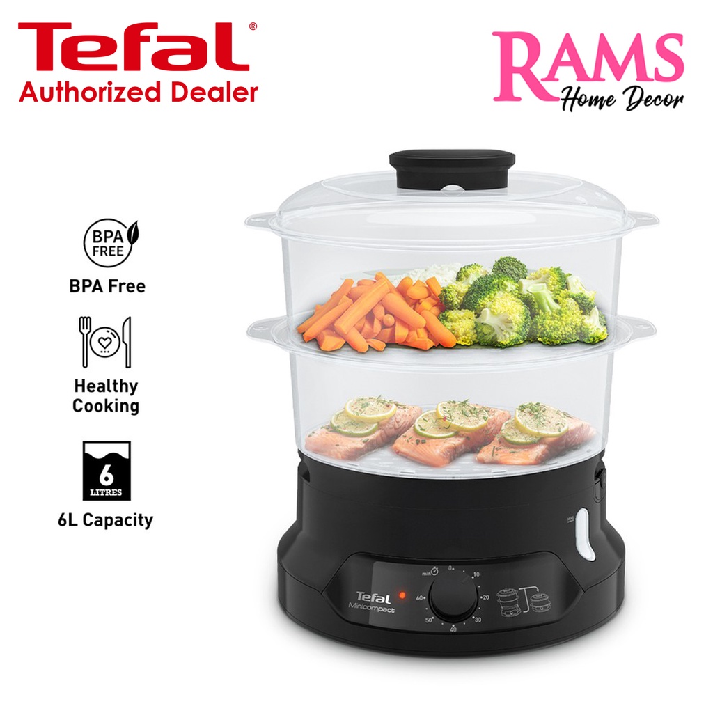 Tefal Compact Steamer / Multi-tier Steamer / Smart Cooking Steamer ...