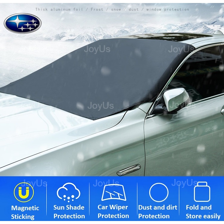 Subaru XV Forester Magnetic Car Windscreen Cover Sunshade and Dust ...