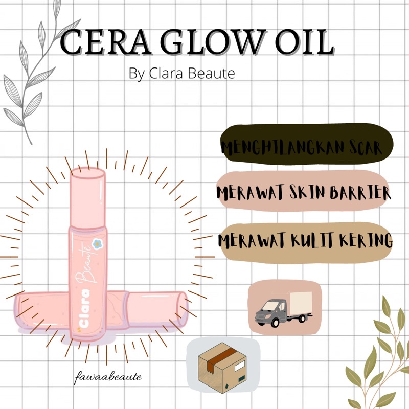 CERA GLOW OIL TIKTOK VIRAL (READYSTOCK) | Shopee Malaysia