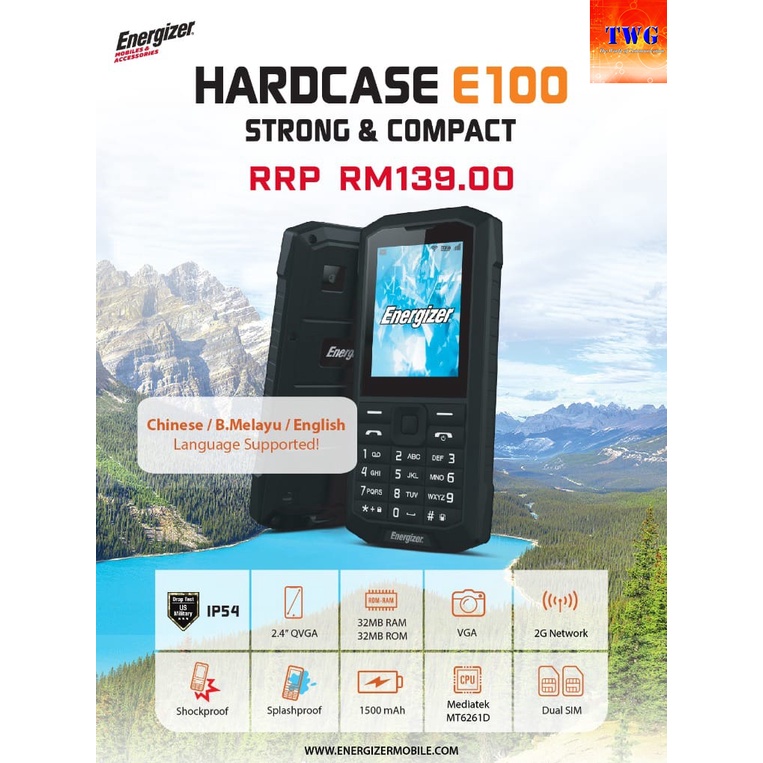 Energizer E280s 4G internet WhatsApp smart feature phone kaios Wi-Fi ...