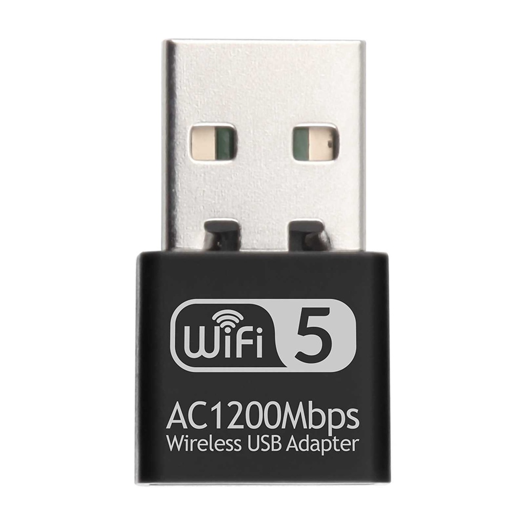 2.4G 5G AC1200Mbps Wireless Network Card USB Adapter Dual Band WIFI ...