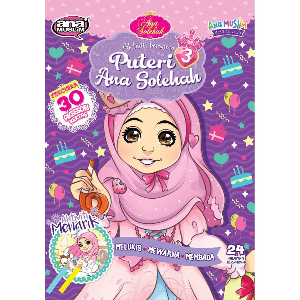 50 BUKU AKTIVITI MEWARNA, ABC, 123 | ANA MUSLIM | KOMBO MURAH | (WARNA ...