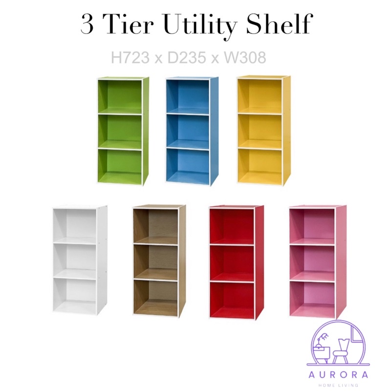 3 Tier Utility Shelf (Ready Stock) | Shopee Malaysia