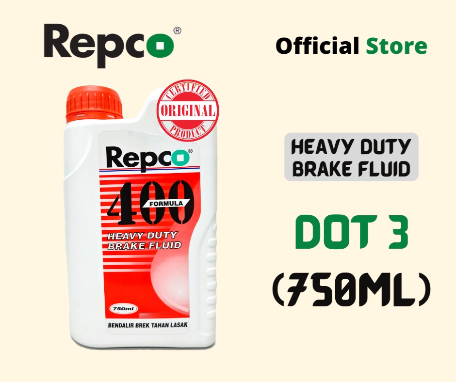 Repco® 400 Dot 3 Brake Fluid (750ml) | Shopee Malaysia