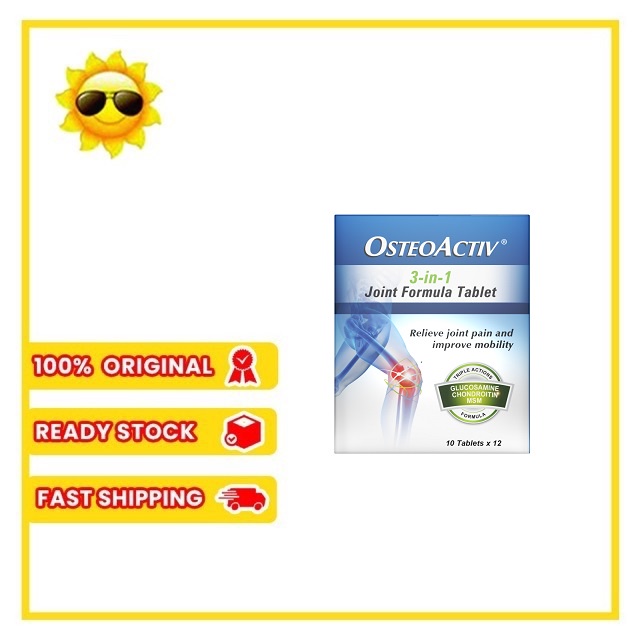 OSTEOACTIVE 3-IN-1 Tablet(12x10's) | Shopee Malaysia