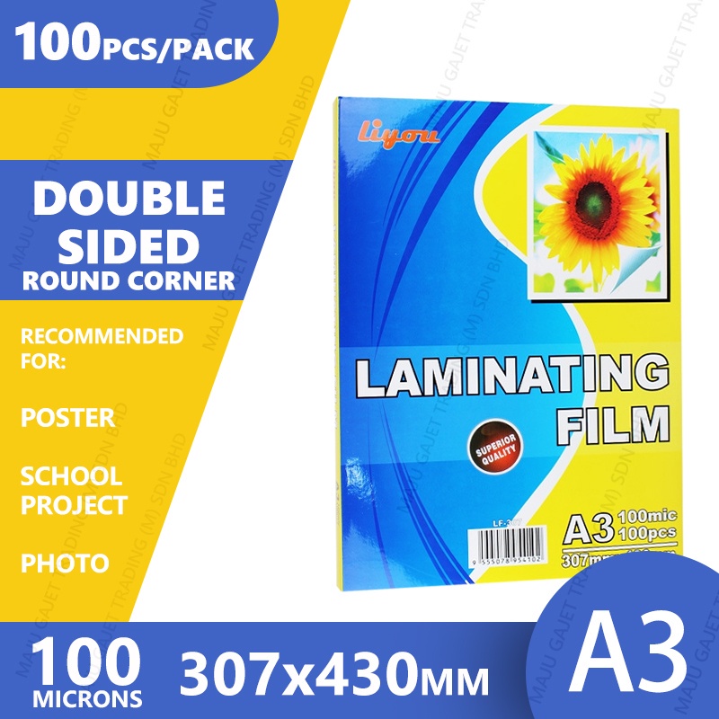 (High Quality) LIYOU Laminate Film A4 A3 2R A6 A5 Liyou Laminator Pouch ...