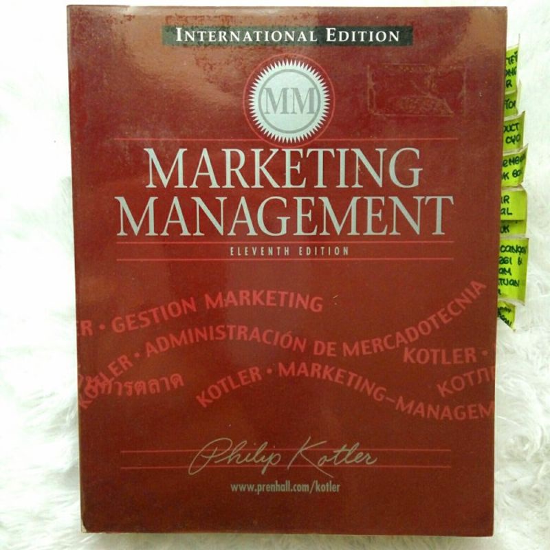 Philip Kotler's textbook Marketing Management Book | Shopee Malaysia