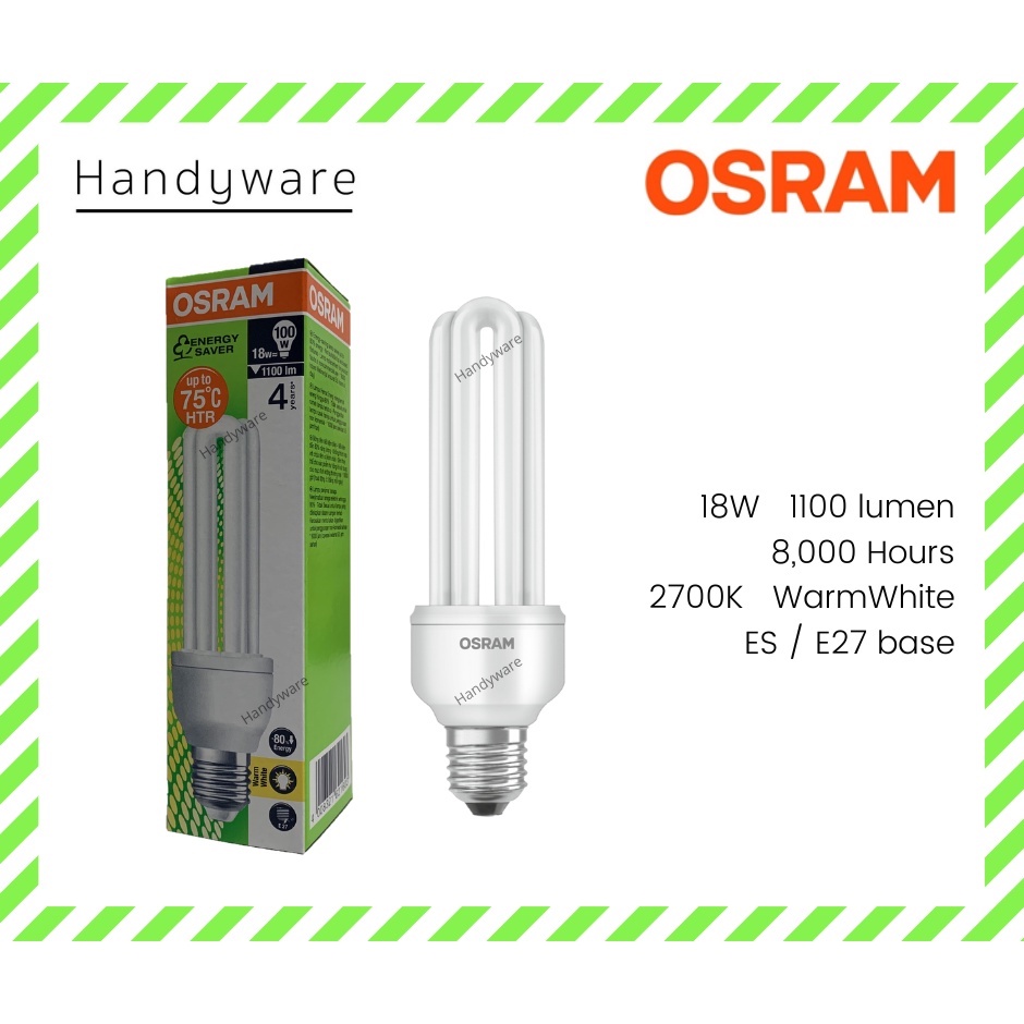 2024 [NEW] Osram Duluxstar 18w/23w ES/E27 3U Downlight WarmWhite ...
