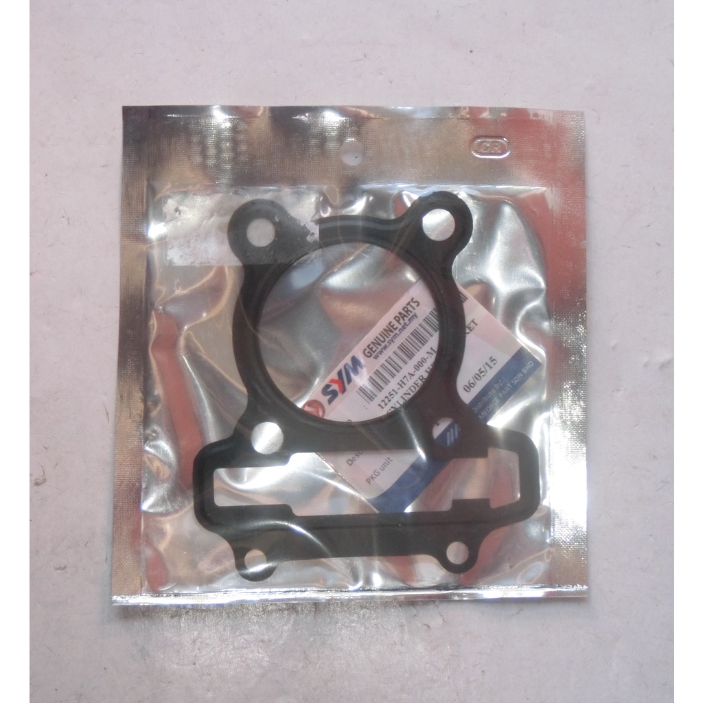 (CLEARANCE STOCK) GASKET GEAR BOX GASKET HEAD SYMPHONY 150 SYM | Shopee ...