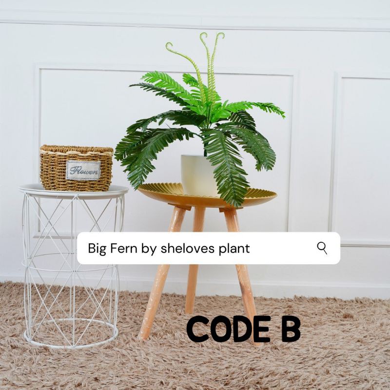 READY STOCK 🔥 BIG FERN / ARTIFICIAL PLANT / PERCUMA PASU 😍 | Shopee Malaysia
