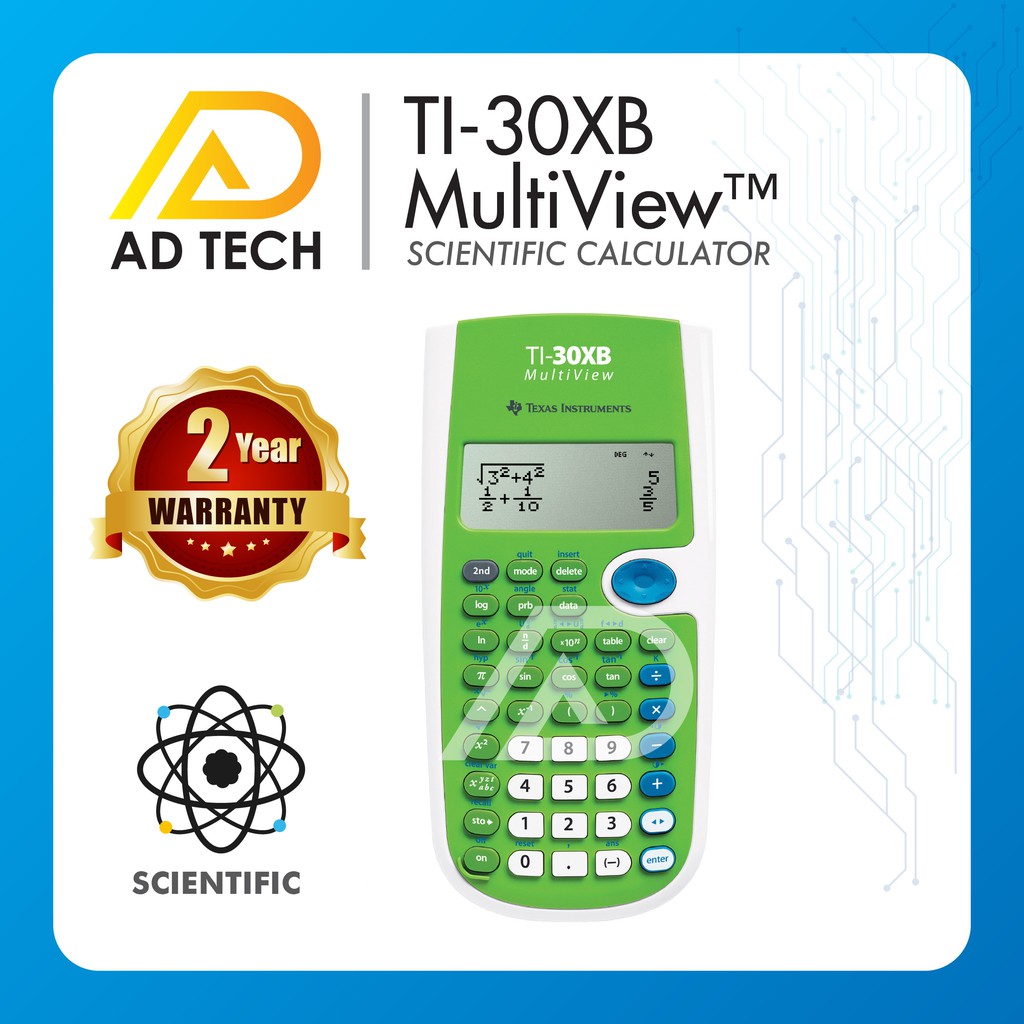 Texas Instruments Scientific calculator TI-30XB/XS Multiview TI ...