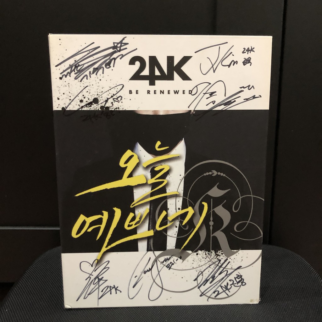 24K Album - Be Renewed (Signing Version) | Shopee Malaysia