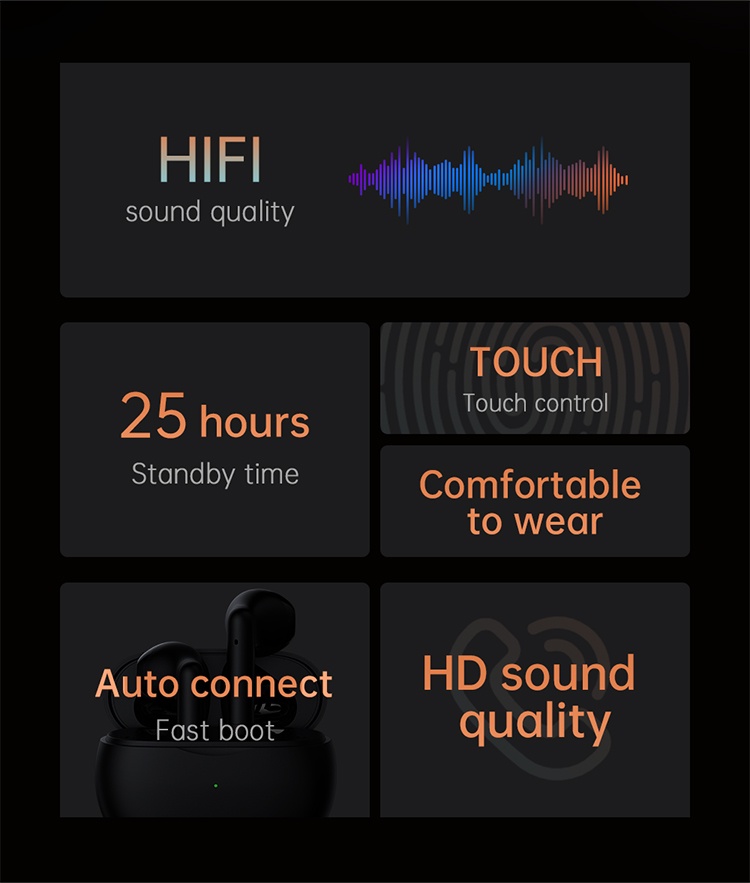 【1yr Warranty】 MCDODO HP 803 TWS Earbuds Lite Bluetooth Earphones Stereo Wireless 5.1 IPX4 ...