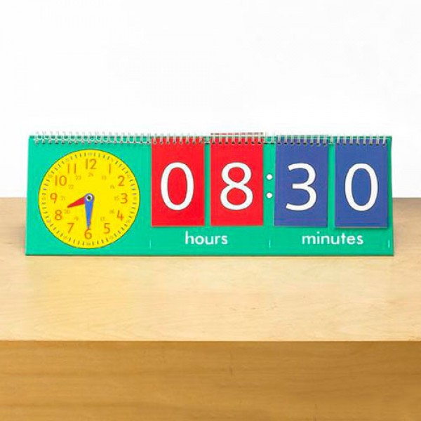 Edx Education Tell Time Flip Chart (Teacher's Demostration set ...