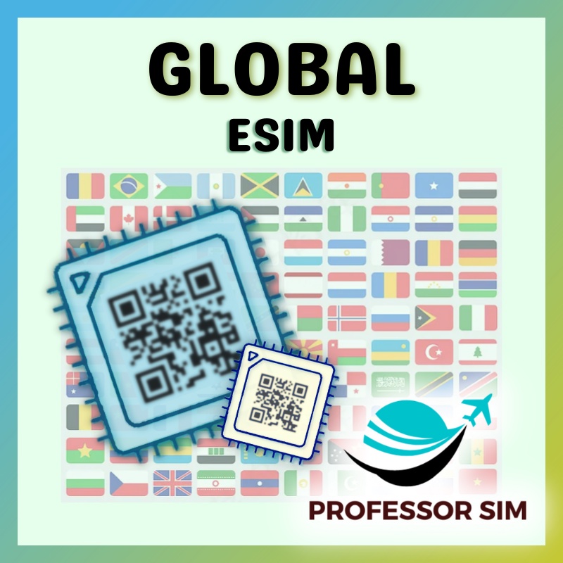 Global Travel ESIM - Europe , Asia , Africa , Armenia (multi countries ...