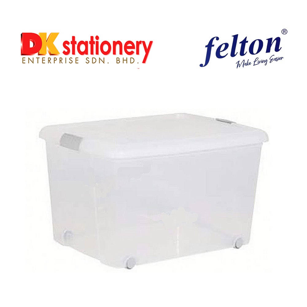 Felton Iconic Storage Box With Wheel 56L I FSB 957 | Shopee Malaysia
