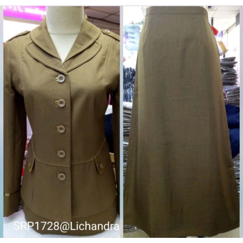 Chiki Color Women's Work Clothes/Old Color/Blezer/ Pns Service/ Women's ...