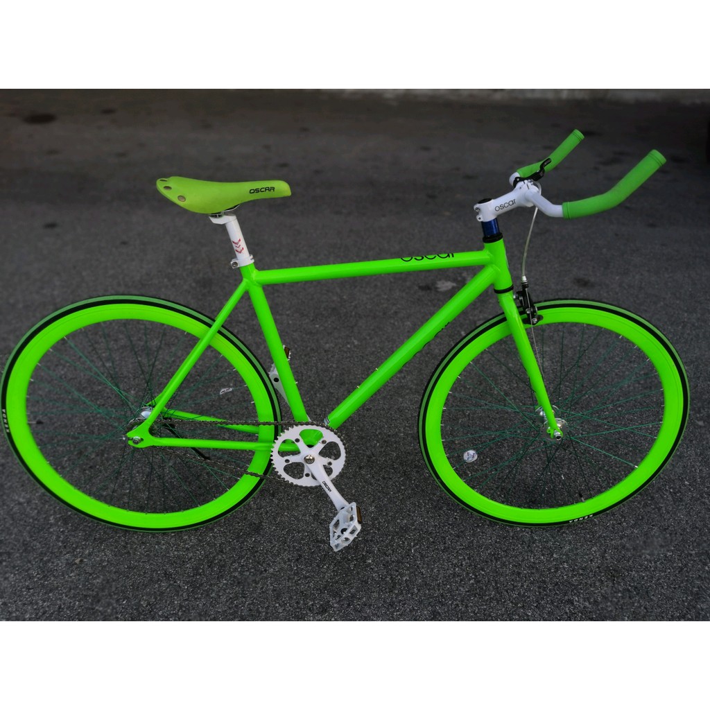 BASIKAL FIXIE 700C ALLOY OSCAR (Fixie Bike 700C Alloy Frame) | Shopee ...