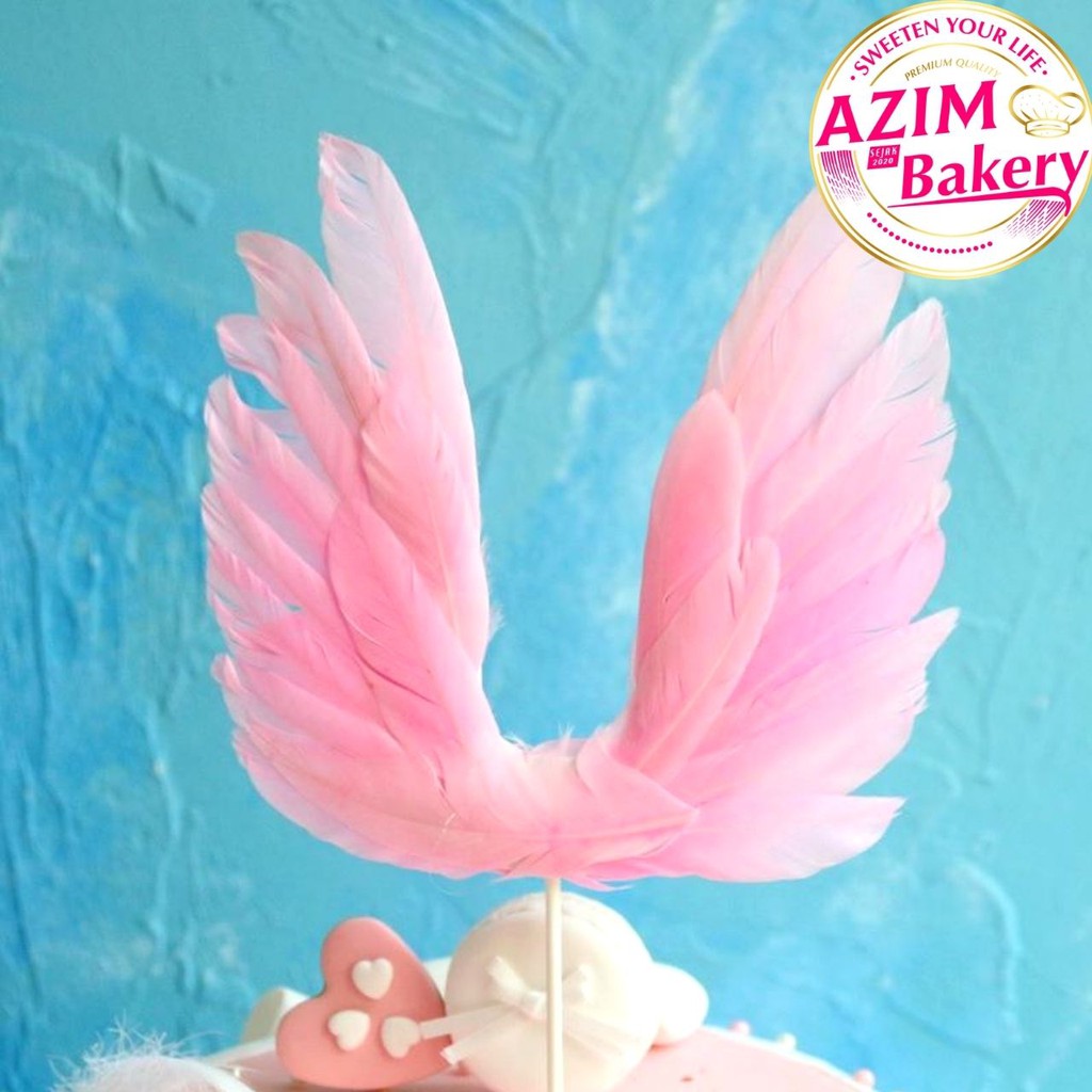 Angel Wings Cake Topper | Cake Toys Angel Wings Feather | Cake ...