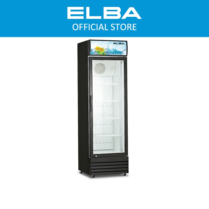 Elba Single Door Showcase - Black ESHC-E4433(BK) | Shopee Malaysia