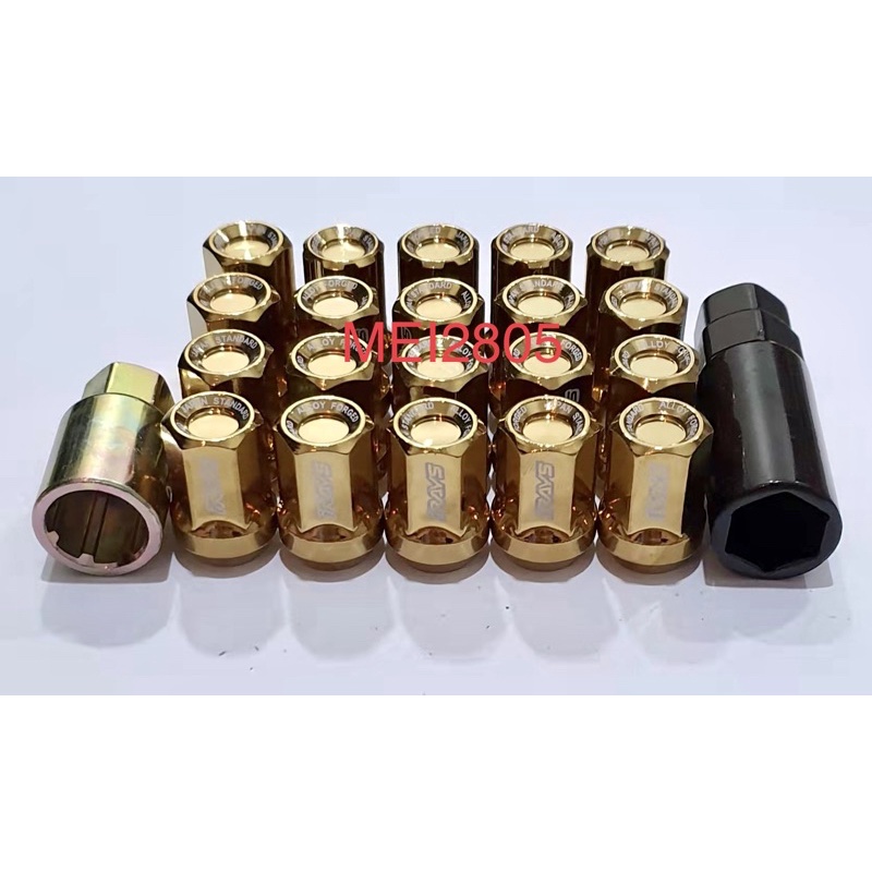 (New Arrival)Japan Standard Racing Quality Lock & Nut (Material Besi ...