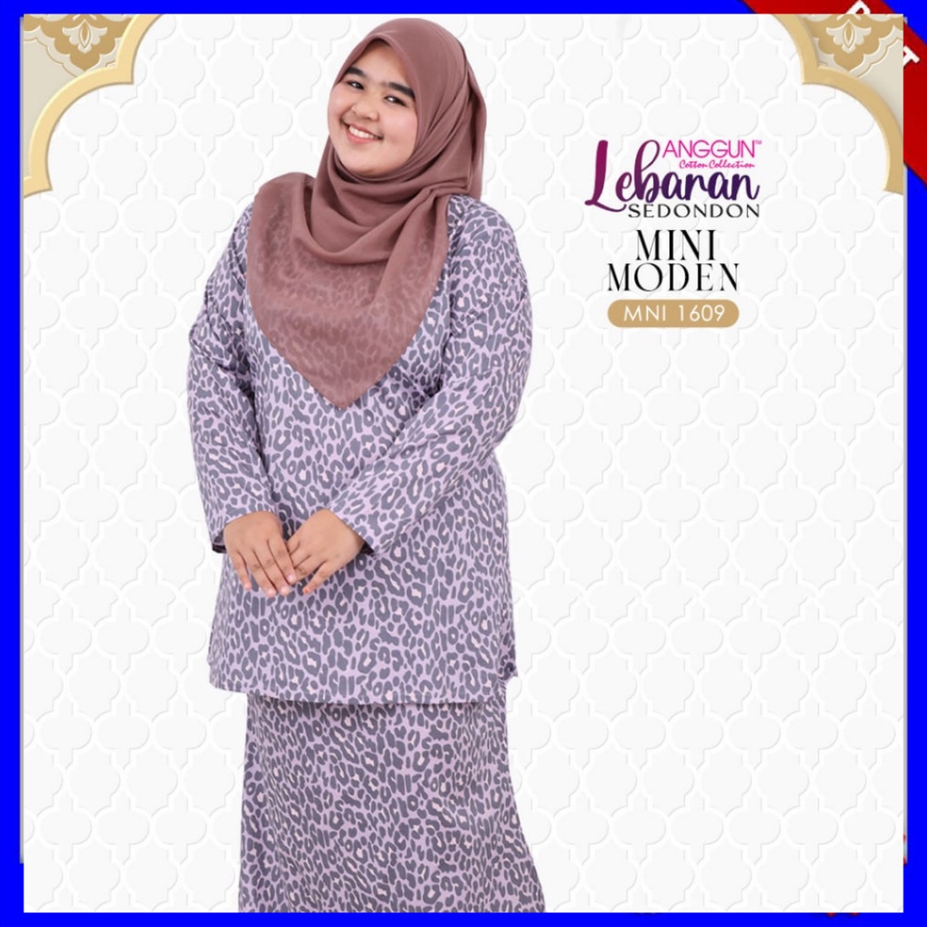 3XL - 10XL PLUS SIZE BAJU KURUNG COTTON MINI MODEN Dada 46 --60 l MURAH ...