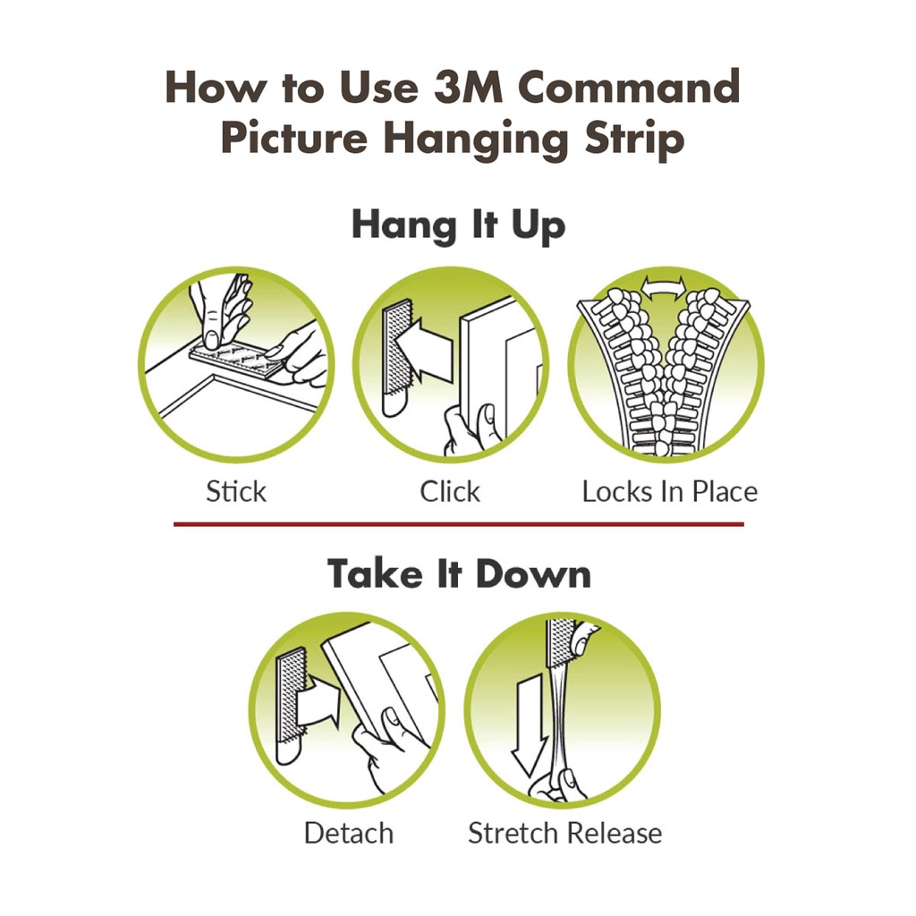 3M Command Picture Hanging Strips | Picture Frame Hanging Without Nail ...