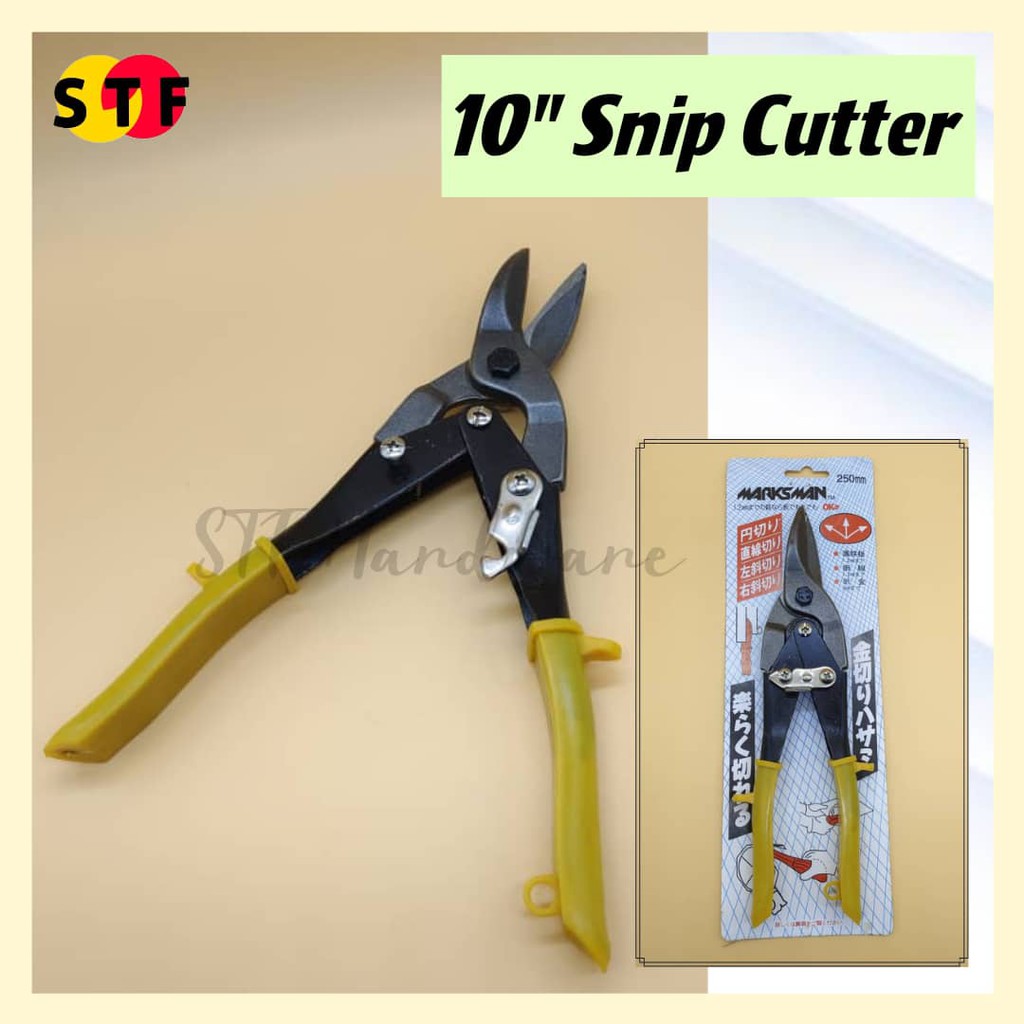 10" aviation tin Snip Cutter / Zinc Sheet Scissor / Multipurpose Cutter ...