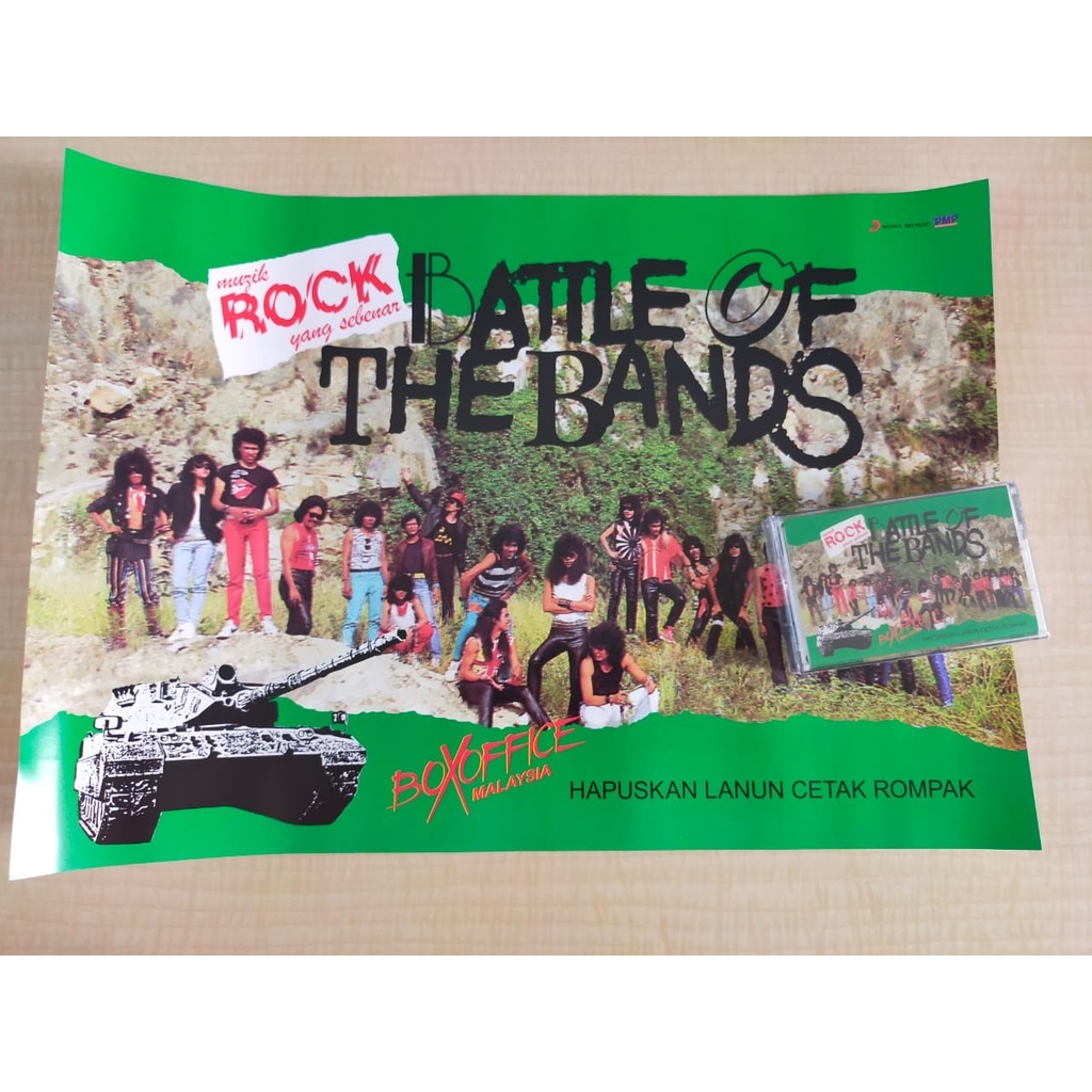 Battle Of The Bands 1 Kaset Tape Cassette Ella & The Boys Lefthanded ...