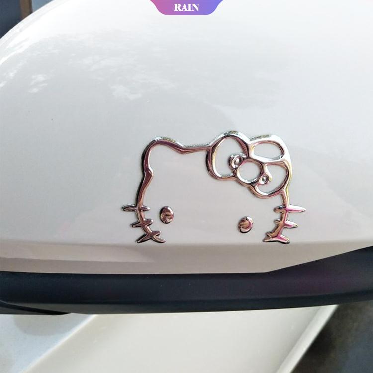 Hello Kitty Car Sticker Cute Cartoon Sticker Decorative Car Sticker ...