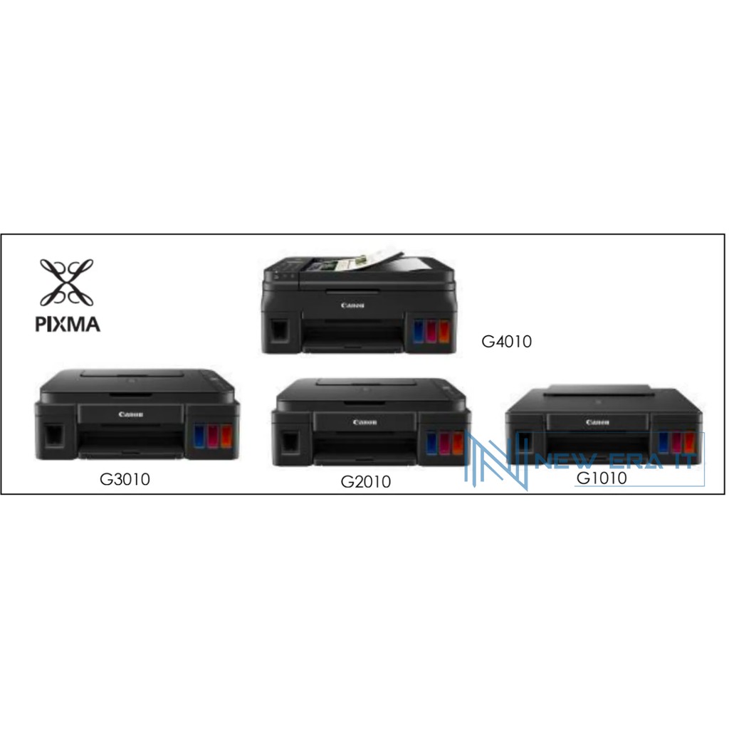 CANON PIXMA G1010/G2010/G3010/G4010 ALL IN ONE INK TANK PRINTER (PRINT ...