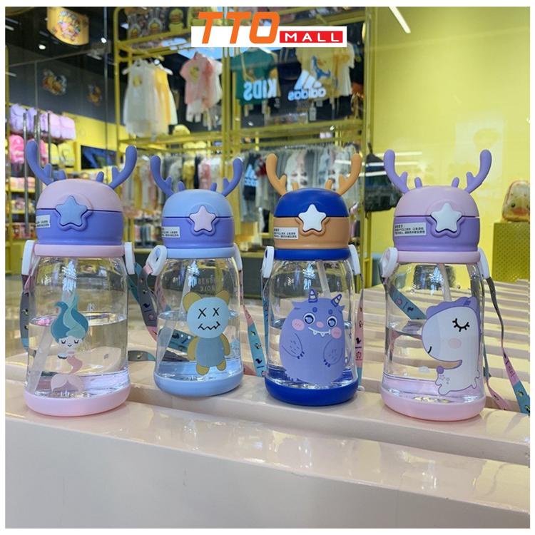 [TTO] 600 ml BPA FREE Cartoon Kids Baby Drinking Bottle Water Bottle ...