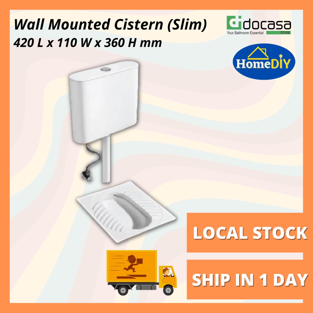 Wall Mounted Cistern (Slim) | Shopee Malaysia