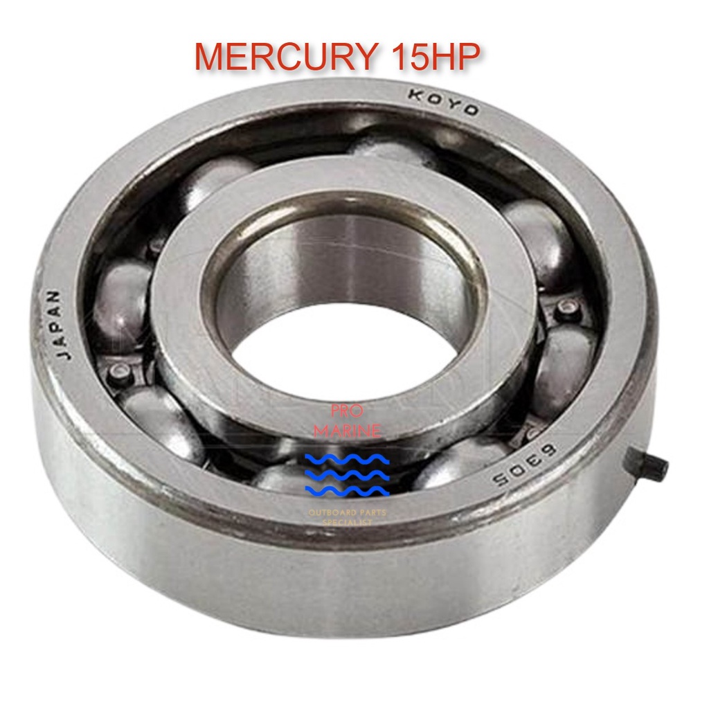 MERCURY 15HP CRANKSHAFT BEARING P/N: 30-160494 (Made in Japan) | Shopee Malaysia