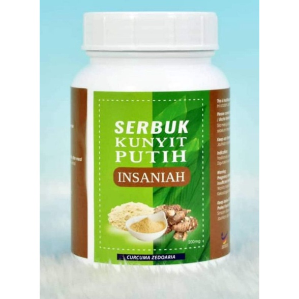 Serbuk Kunyit Putih Organik Asli 1 botol 200gram | Shopee Malaysia
