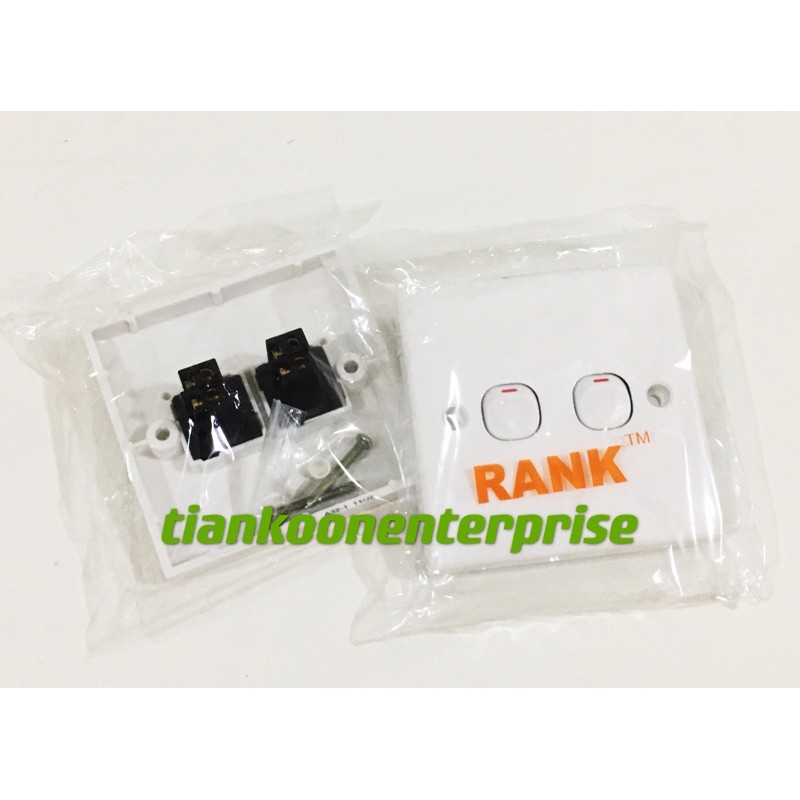 RANK SWITCH SOCKET 1G1W/2G1W/3G1W | Shopee Malaysia