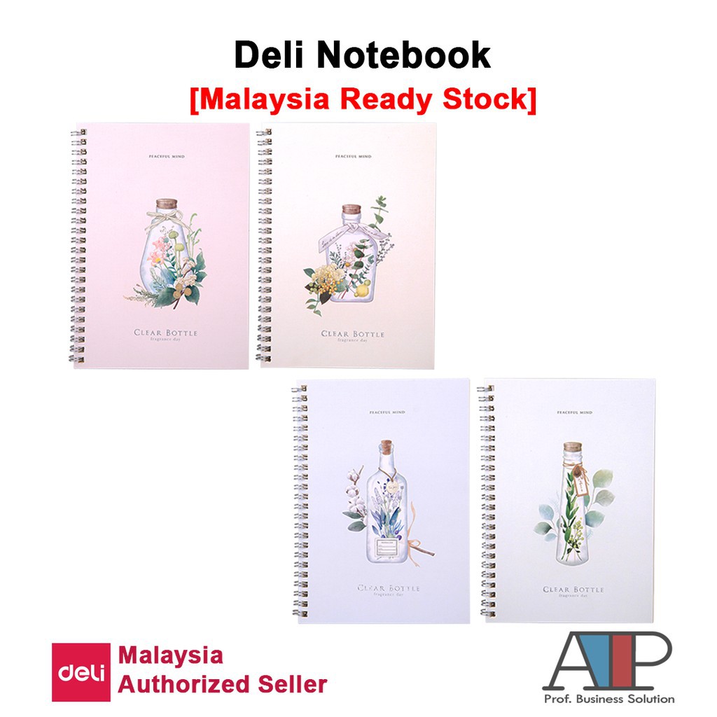 Deli Spiral/Loose-Leaf Notebook A5 60Pages LA560 | Shopee Malaysia