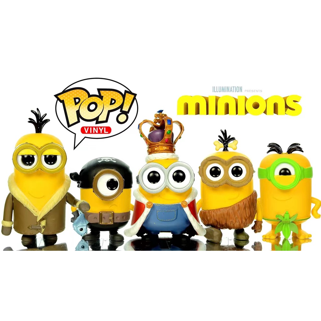 FUNKO POP! Despicable Me3 : Tourist Dave & Jerry / Kyle / Fluffy ...