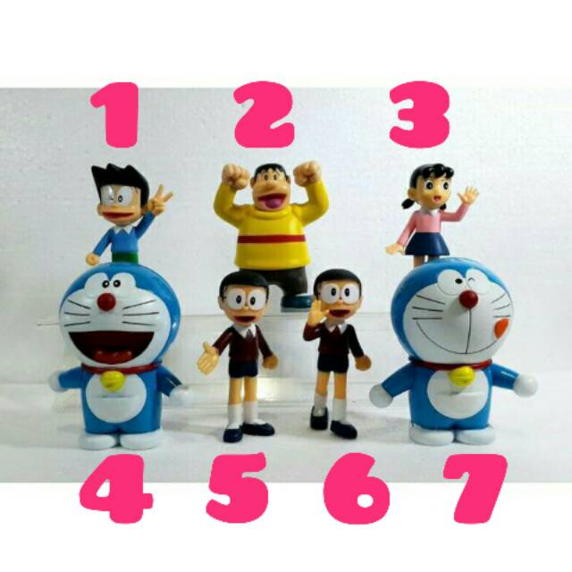 Miniature Figure Jumbo Doraemon And Friends Suneo Giant Sizuka Nobita ...