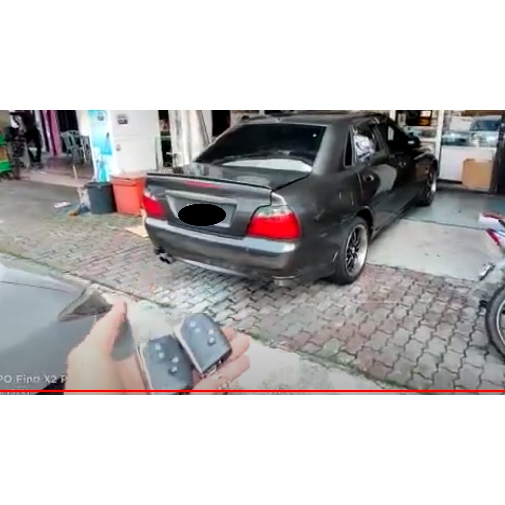 Leon Proton Waja PKE Fully Keyless Entry Intelligent Smart Alarm System ...