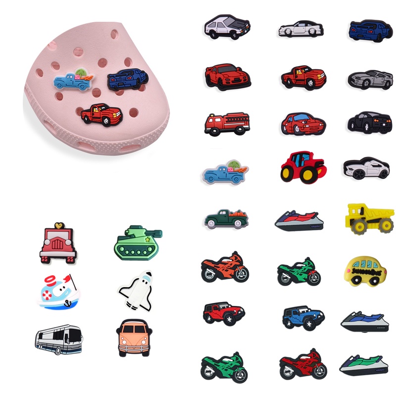 Croc Jibbit Off-Road Vehicle Hole Shoe Buckle Sports Car Decorations ...