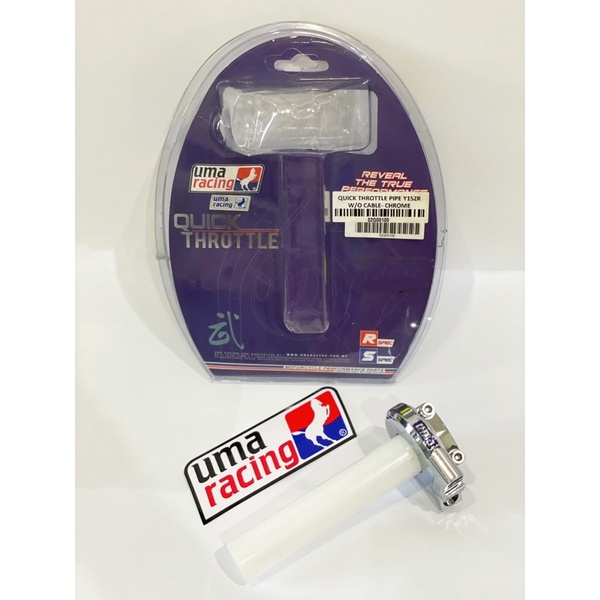 100% ORIGINAL UMA RACING Quick Throttle Pipe Y15ZR | Shopee Malaysia