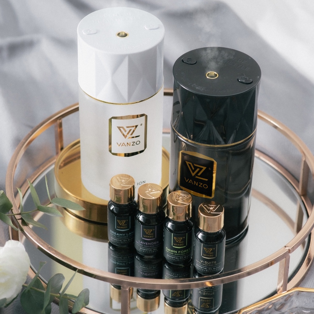 READY STOCK🔥🔥VANZO NEW🔥 Negative Ion Aroma Diffuser & Essential Oil ...