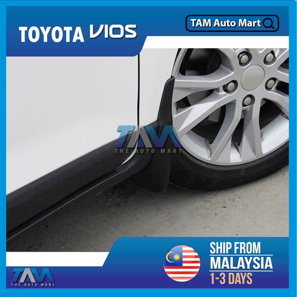 Toyota Vios Mud Flats / Mudguards Fenders Mud Flaps Splash Wheelguard ...