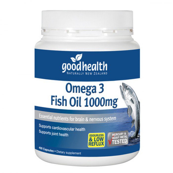 Original Import - Good Health Omega 3 Fish Oil 1000mg 400 Capsules ...