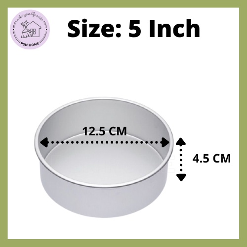 Round Cake Mould Aluminium Alloy Anodized Nonstick Pan Tin Fixed Base ...