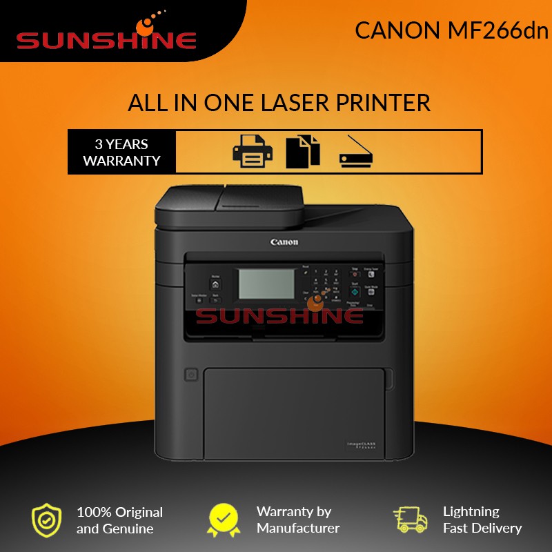 Canon imageCLASS MF266dn The Multifunction printing solution with ...