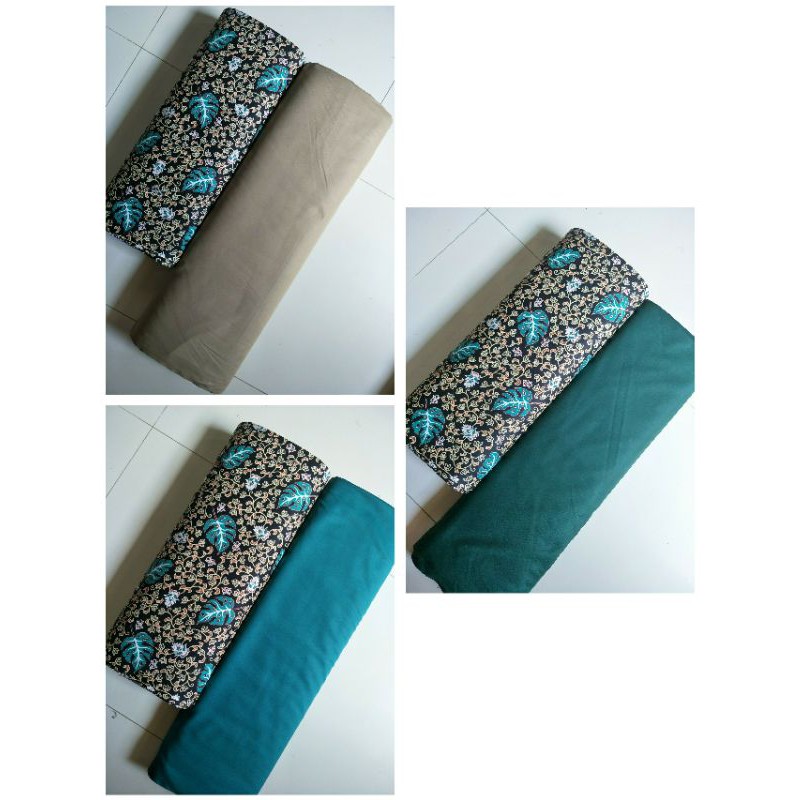 Plain Combination BATIK | Shopee Malaysia